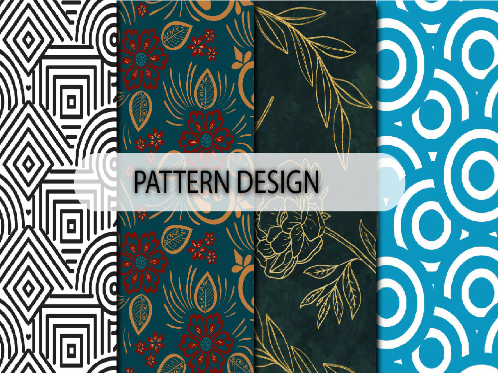 A creative seamless creative pattern design and illustration | Upwork