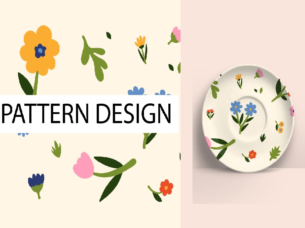 A creative seamless creative pattern design and illustration | Upwork