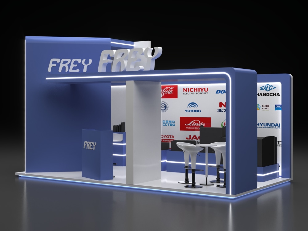 A Trade Show Booth Design | Upwork
