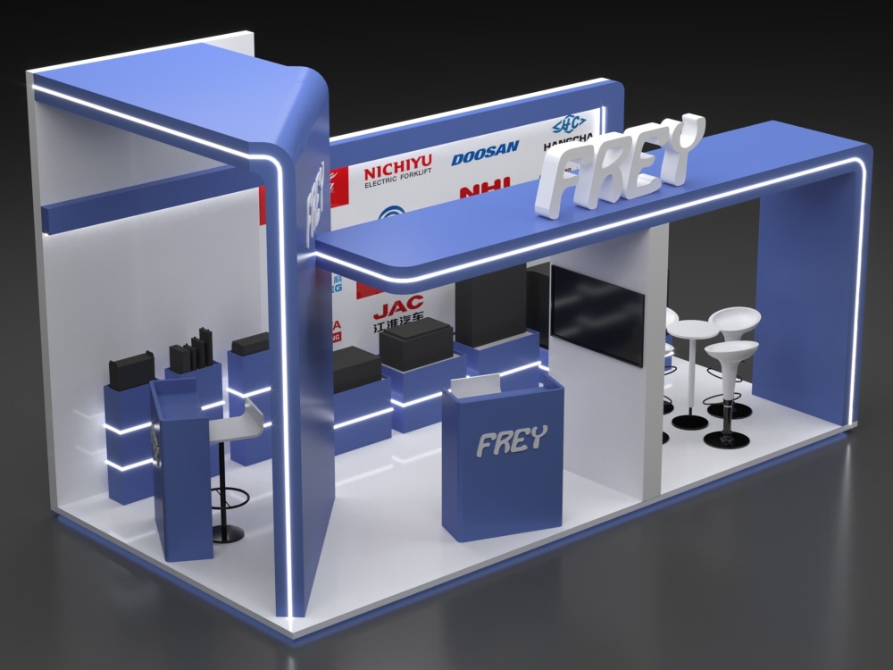 A Trade Show Booth Design | Upwork