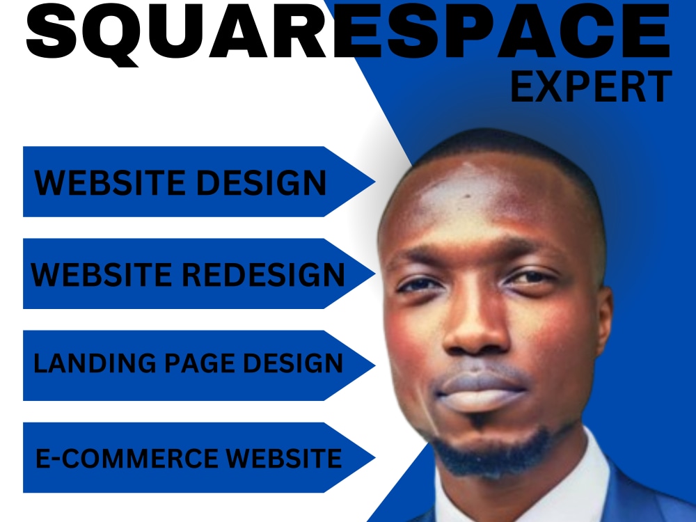 Custom Squarespace website Design, Squarespace Landing Page Design | Upwork