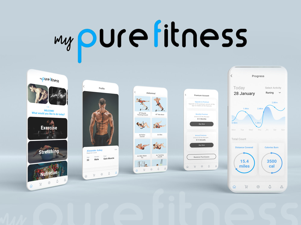 A full web/mobile app UI design | Upwork