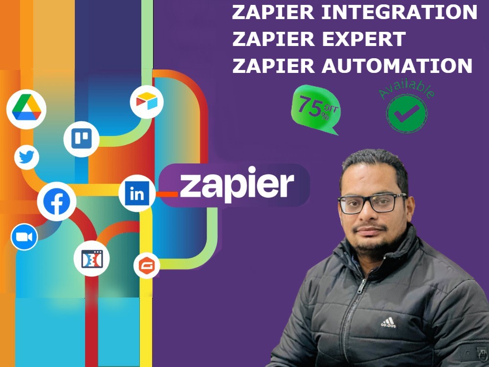 Zapier Integration | Zapier Automation | Zapier Expert | Upwork Zapier Integration | Zapier Automation | Zapier Expert | Upwork