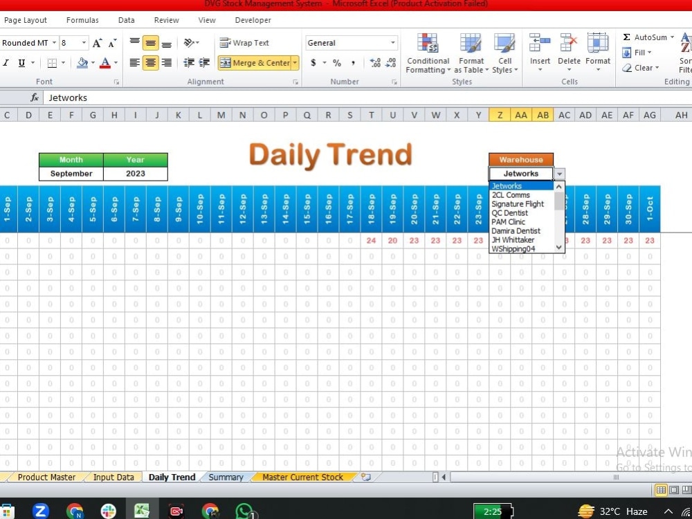 Master Your Stock with Excel-Based Inventory Management System | Upwork