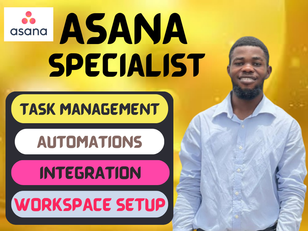 Asana workspace setup task workflow automation team goal project ...