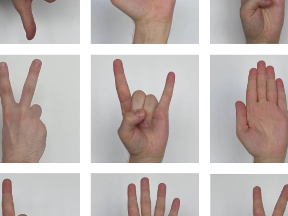 Custom Hand Gestures Detection | Upwork