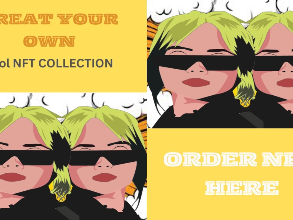 NFT comic book comic cover comic book illustration comic book page | Upwork