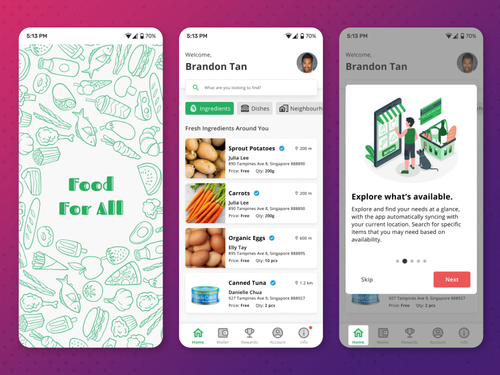 Responsive App UI/UX design, mobile app UI or splash UI design in Figma ...