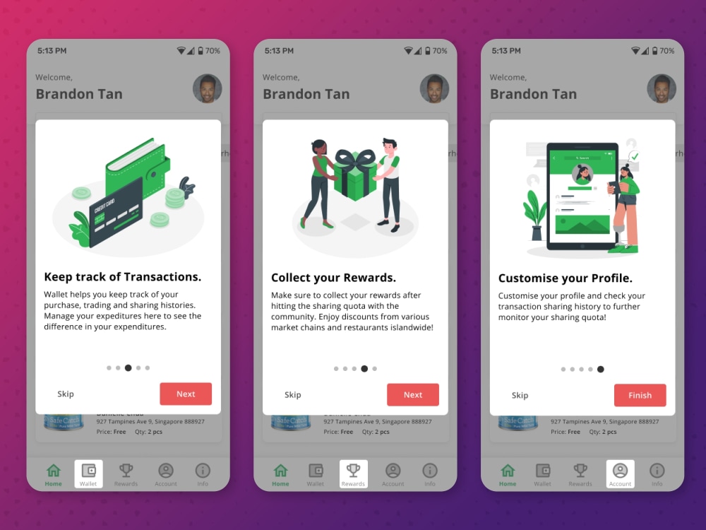 Responsive App UI/UX design, mobile app UI or splash UI design in Figma ...