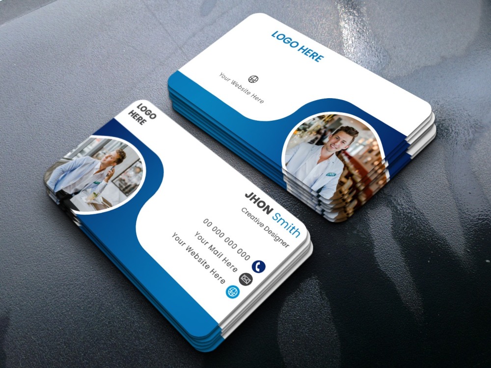Eye-catching Business card design or Professional Visiting Card Design ...