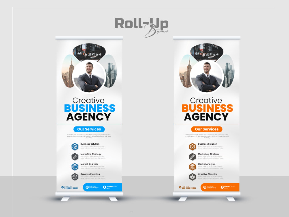 Eye-Catching Rollup Banner Design | Upwork