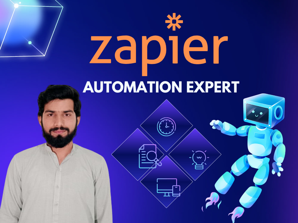 Zap integration and automation using Zapier , Zapier Expert | Upwork