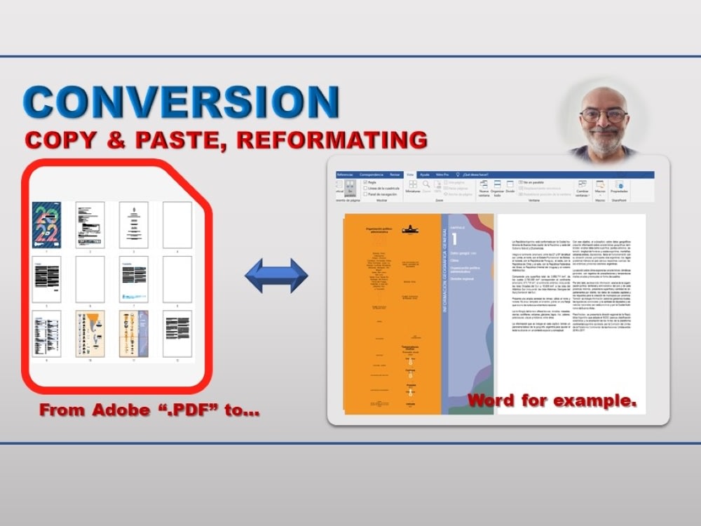 Data Conversion from PDF to other formats as you need | Upwork