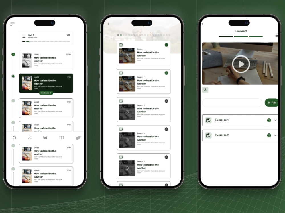 Customized educational app with secure login & 5 levels | Flutter/Dart | Upwork