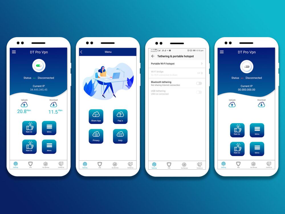 Custom ios and android mobile app development using flutter, react native | Upwork