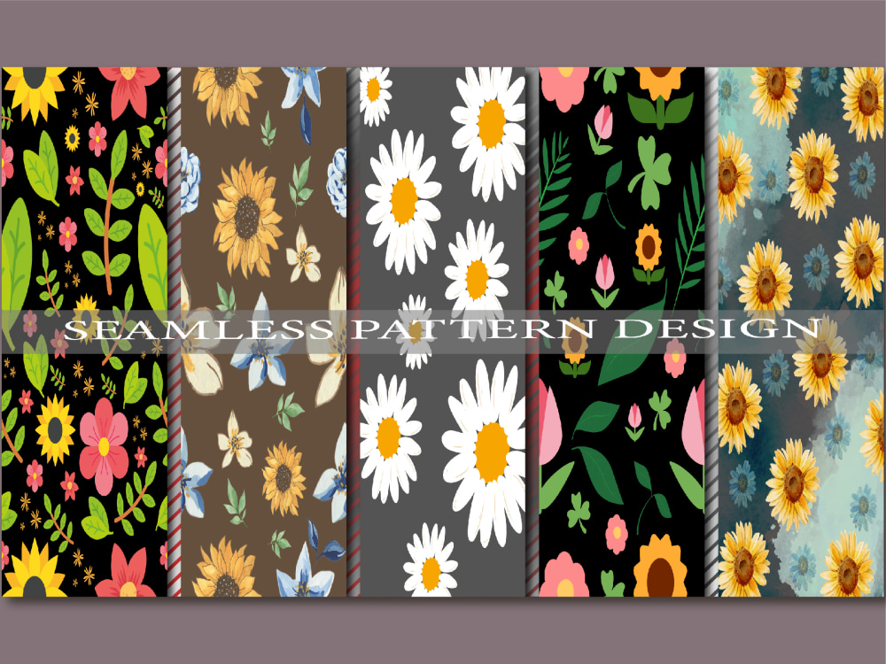 I will make custom, floral, monogram and repeat pattern design | Upwork