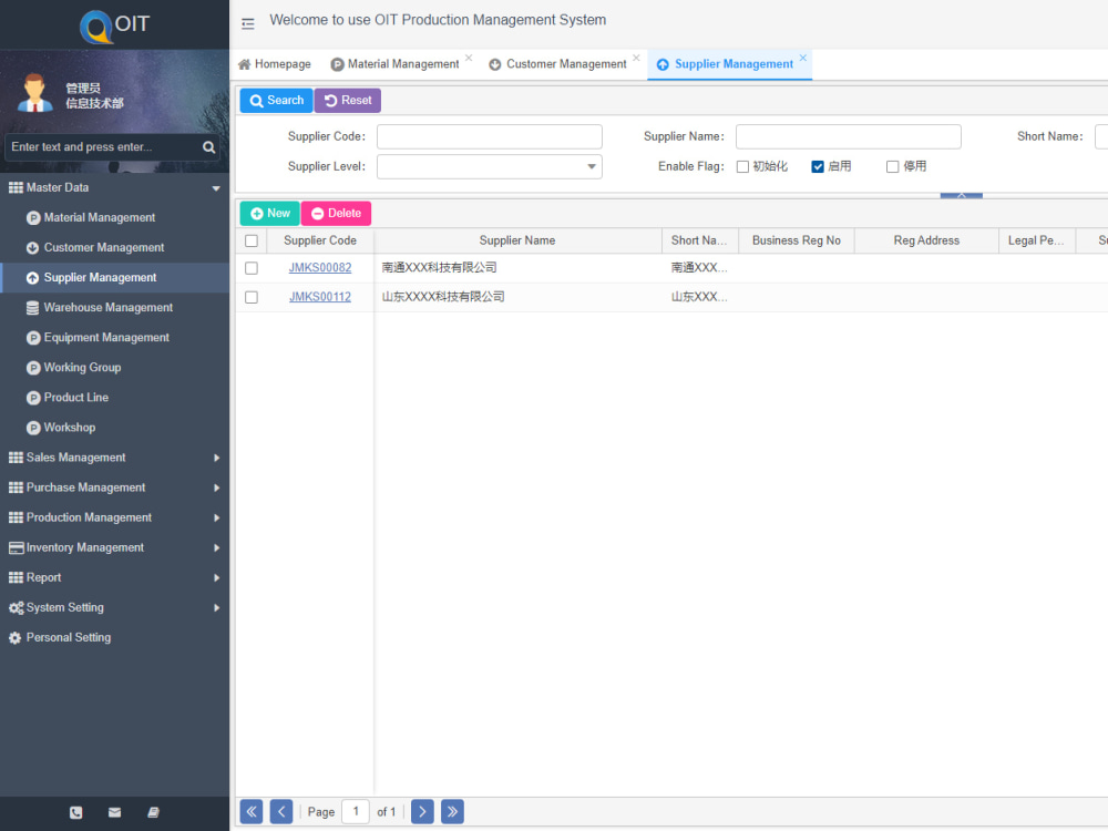A comprehensive management system | Upwork