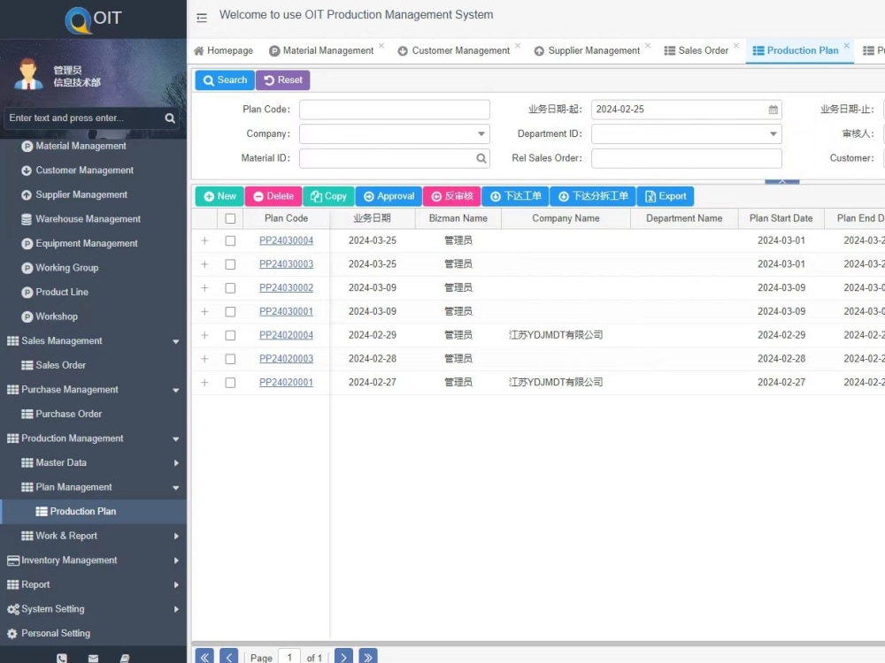 A comprehensive management system | Upwork