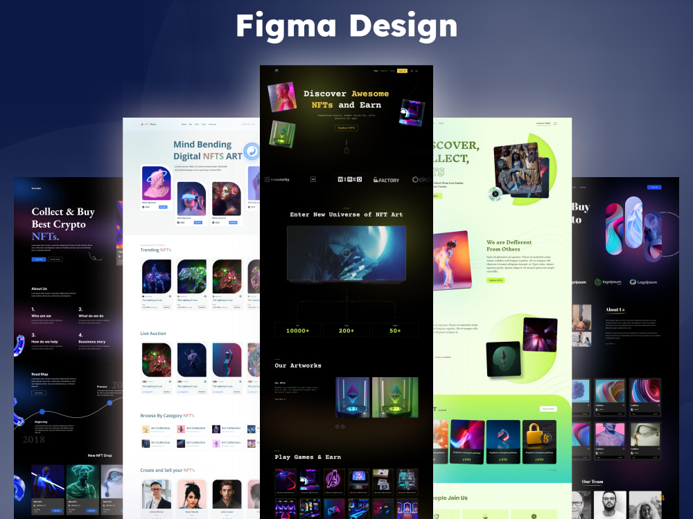 Stunning Website UI/UX designer responsive, responsive Landing page ...
