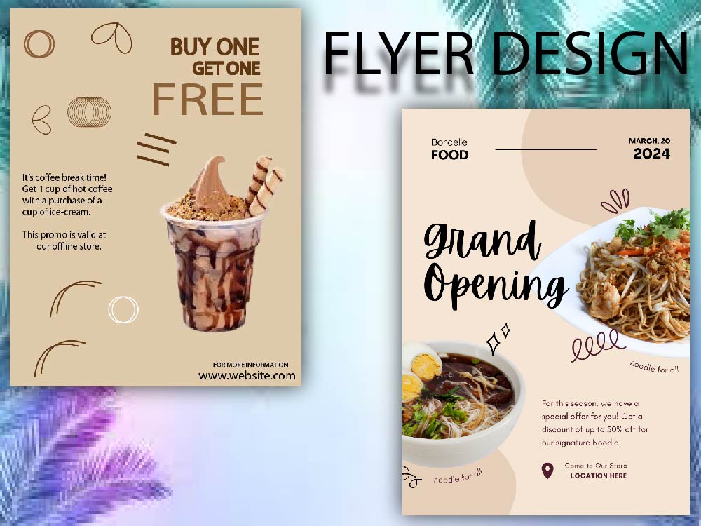 A marvelous flyer design for your project | Upwork