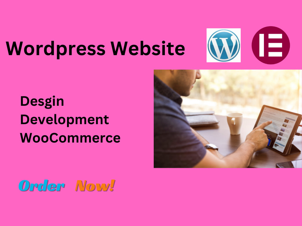WordPress Landing page with elementor website Bulder form any PSD Design | Upwork
