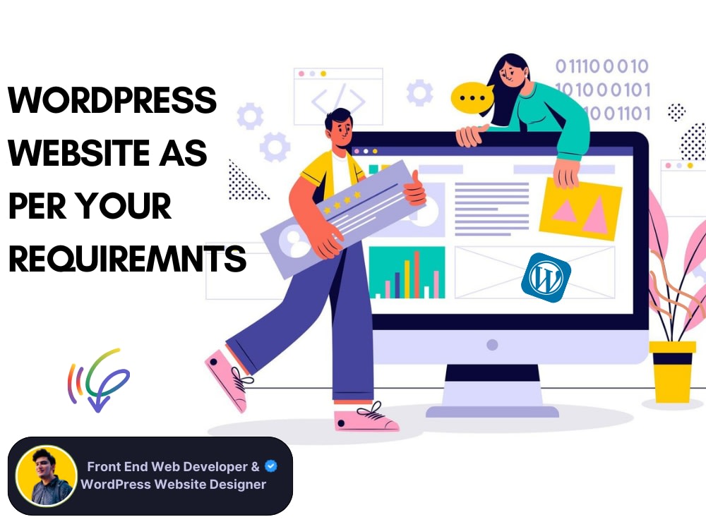 Custom wordpress website as per your requirements | Upwork