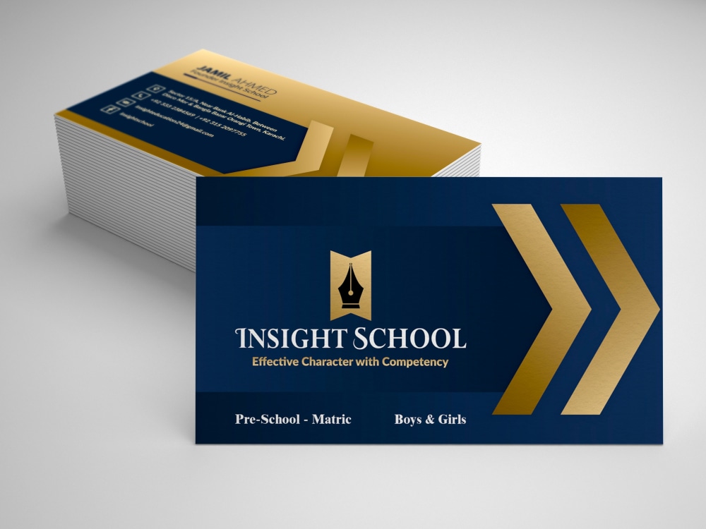Eye catching custom business card design | Upwork