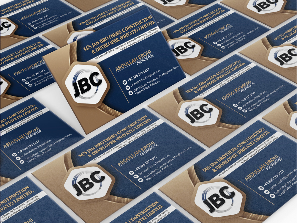 Eye catching custom business card design | Upwork