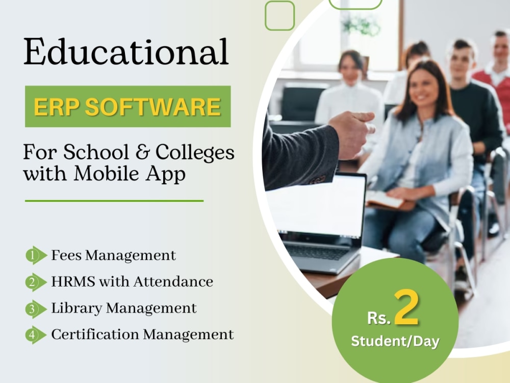 Educational ERP Software for Schools and Colleges | Upwork