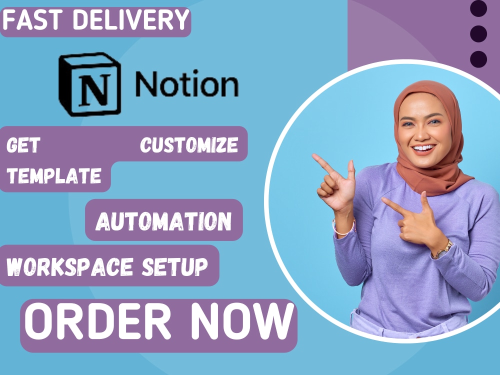 Customize notion template, Notion workspcace setup & Automation | Upwork