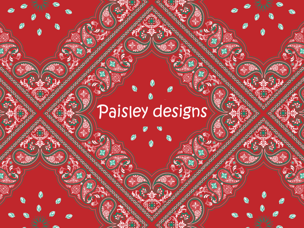 Paisley pattern designs for your products | Upwork