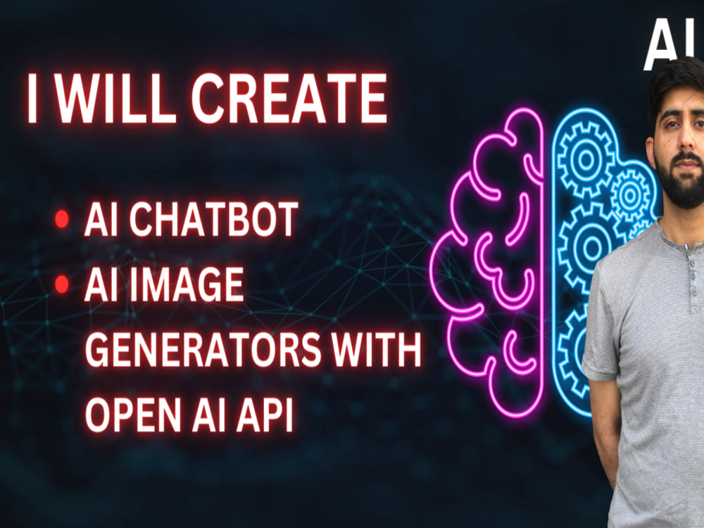 AI chat-bot and AI image generators with OpenAI | Upwork