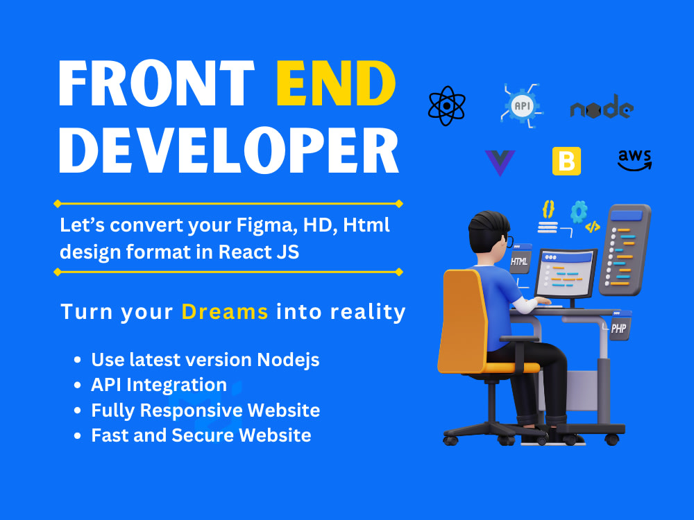 React Developer React Js Frontend Developer Next Js Nest Js Upwork