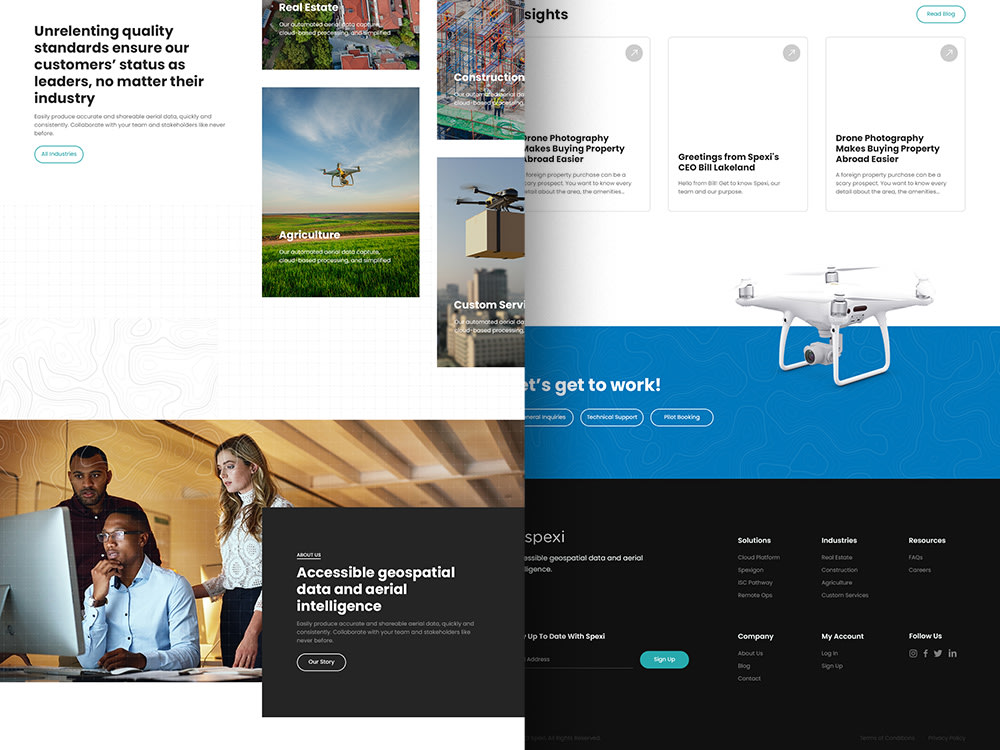 A kickass one pager/landing page web experience for your business | Upwork