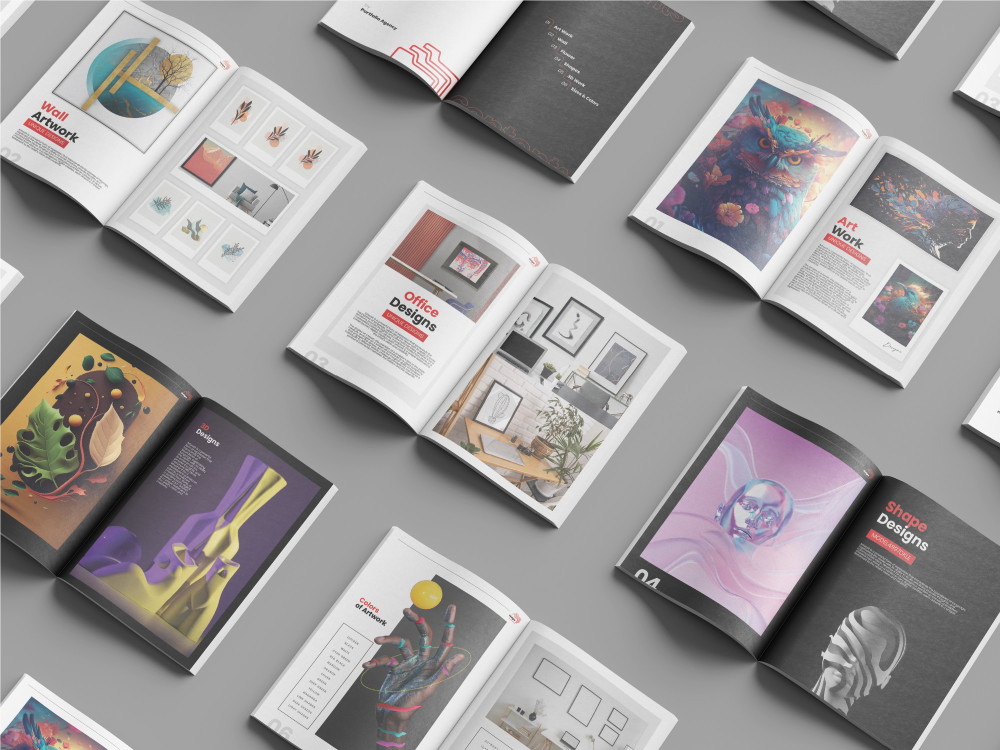 A creative catalog, brochure and product catalog design | Upwork