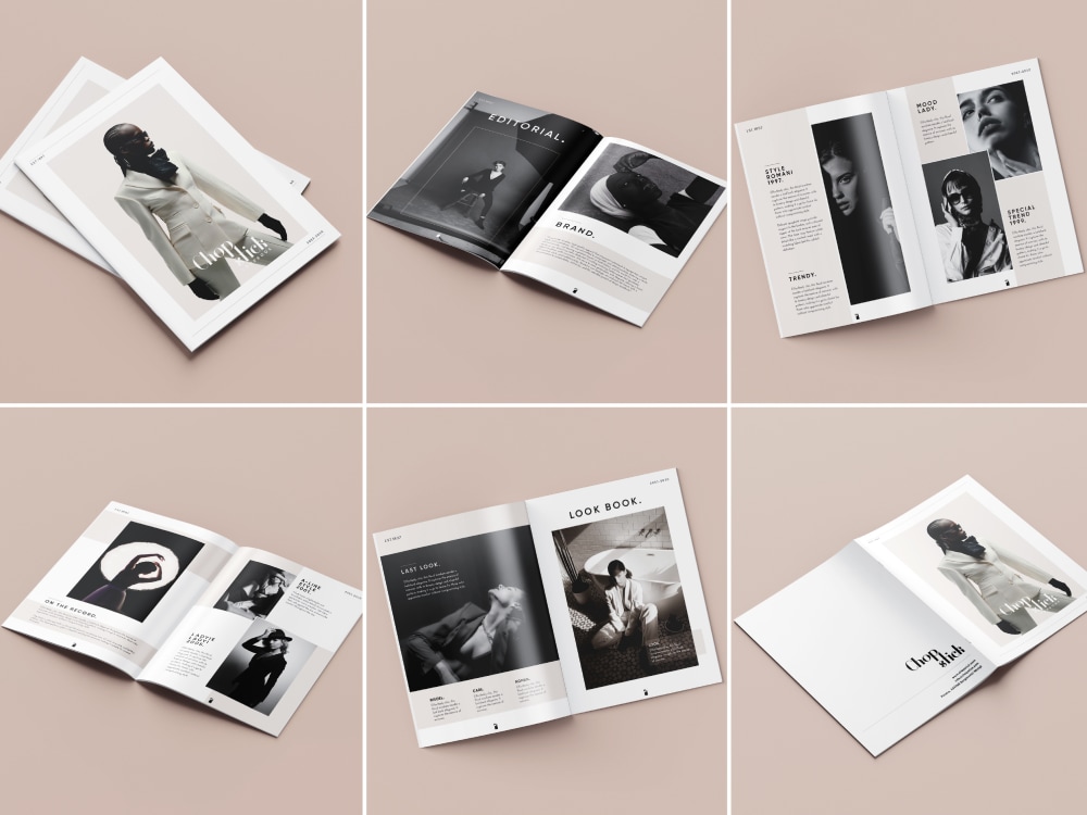 A creative catalog, brochure and product catalog design | Upwork