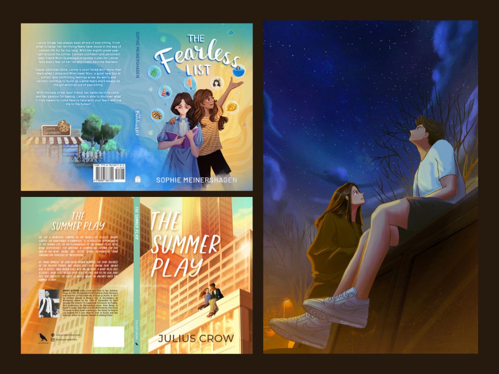 Premium and handmade illustrated book cover design | Upwork