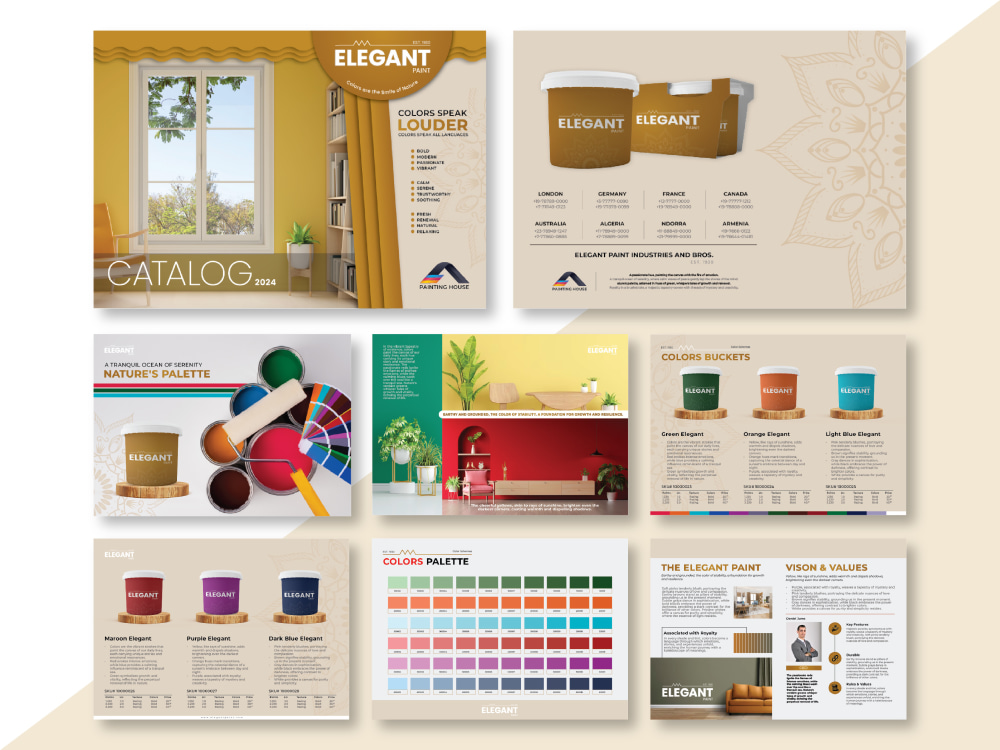 A creative catalog, brochure and product catalog design | Upwork