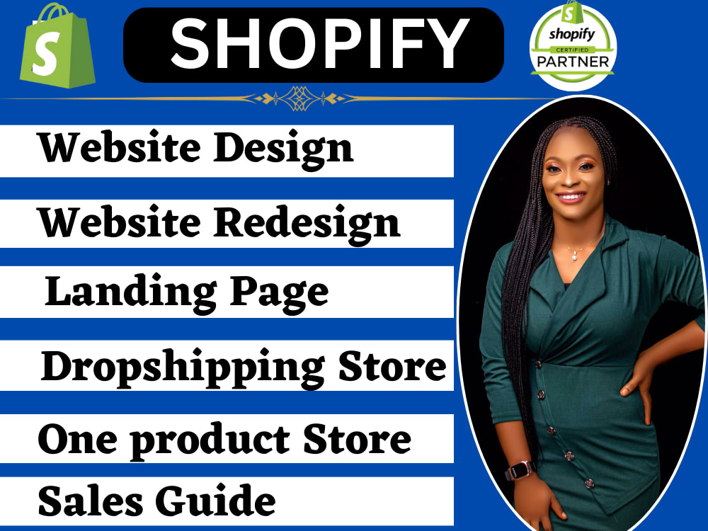 Shopify expert| shopify store designer| shopify dropshipping store and ...