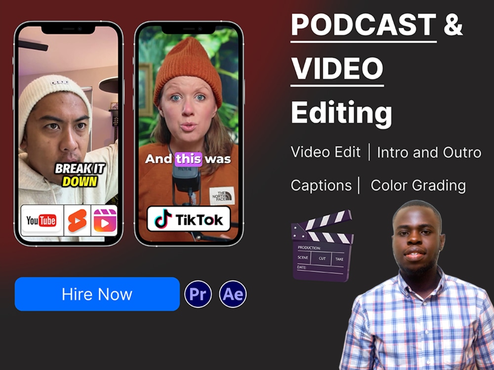 A Professional Podcast Video Edit | Upwork