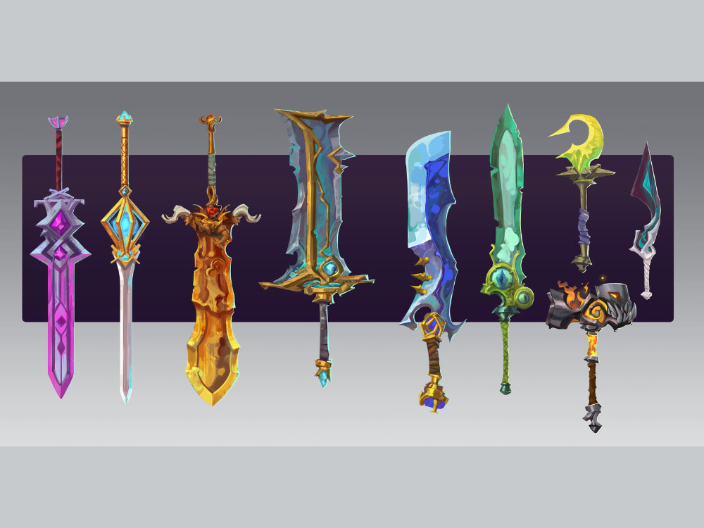 A 3d game asset, weapon, gun, props, object for videogame and animation ...