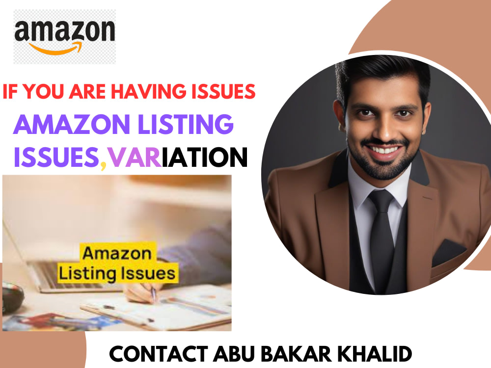 Your listing issues sorted,update of any variations | Upwork