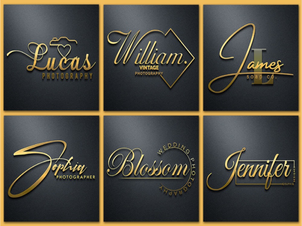 Cursive handwritten calligraphy handmade watermark scripted signature ...