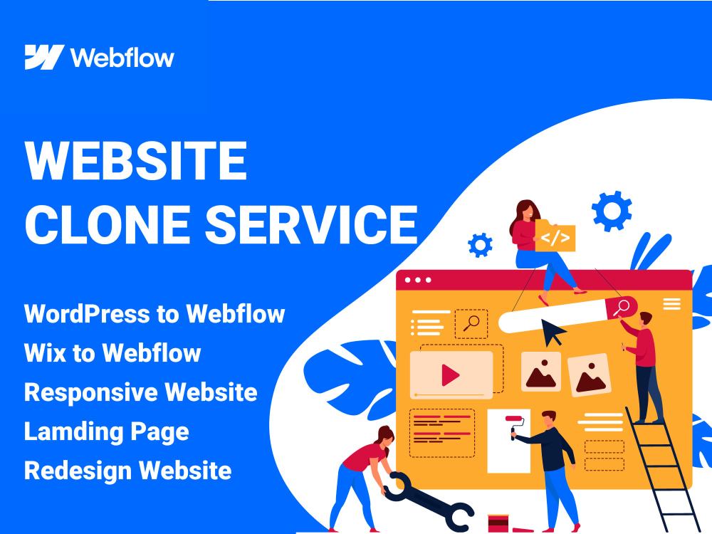 A WordPress to Webflow Migration | Convert, Clone WordPress, Wix to webflow | Upwork
