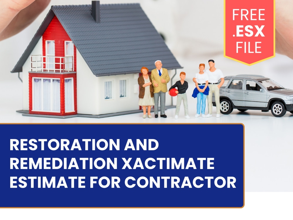 Restoration and remediation Xactimate estimate for contractor | Upwork