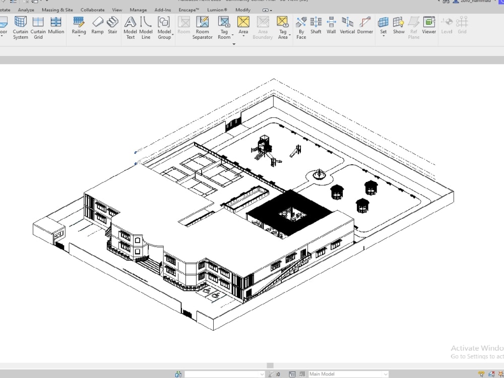 Accurate Revit Architecture Model with 2D drawings, and 3D Views. | Upwork