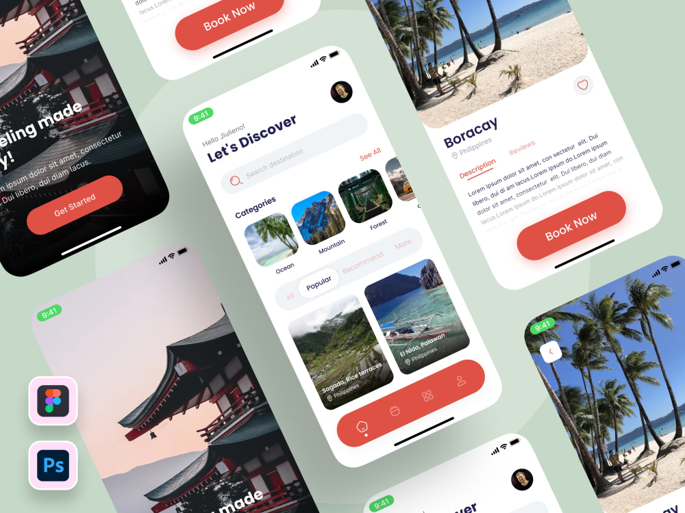 Eye catchy and modern UI design for your Mobile App project | Upwork