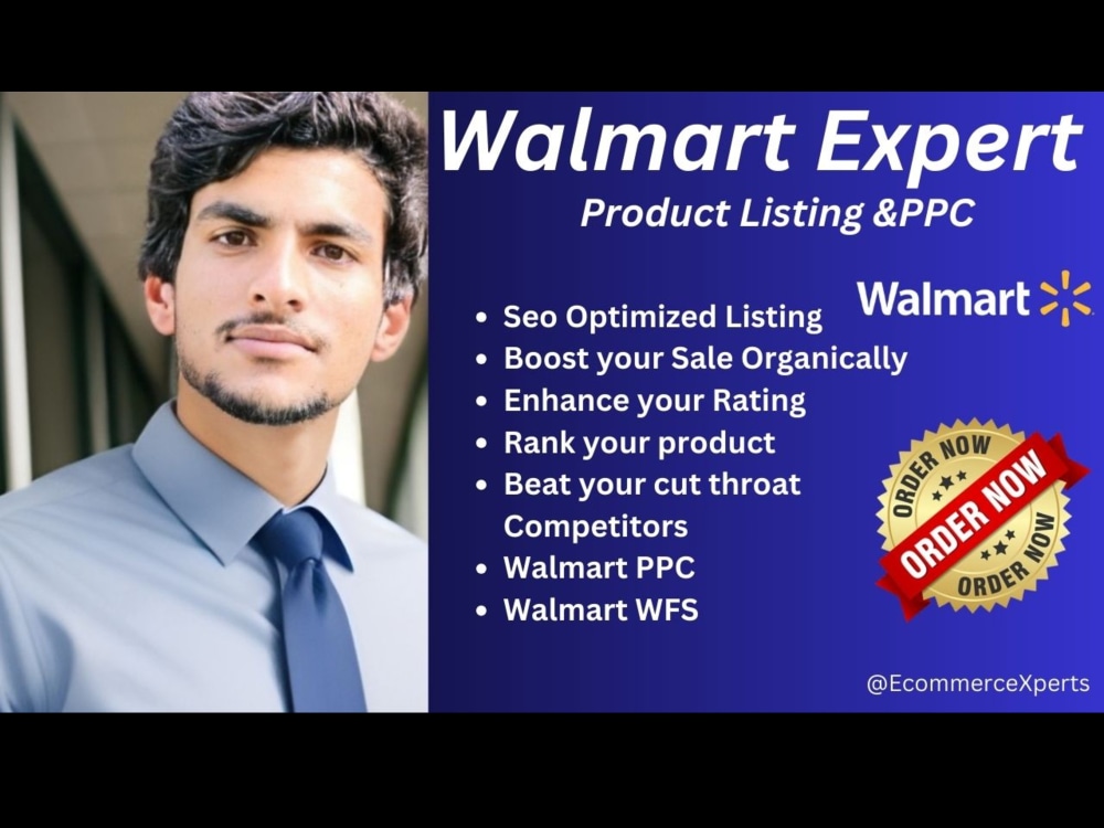 Get A to Z Walmart expert Walmart Product Listing, Walmart PPC, Wfs ...