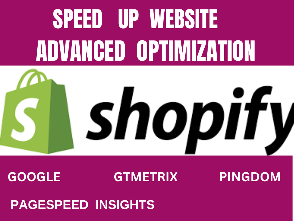 Shopify Speed Optimization And Increase Store Speed | Upwork