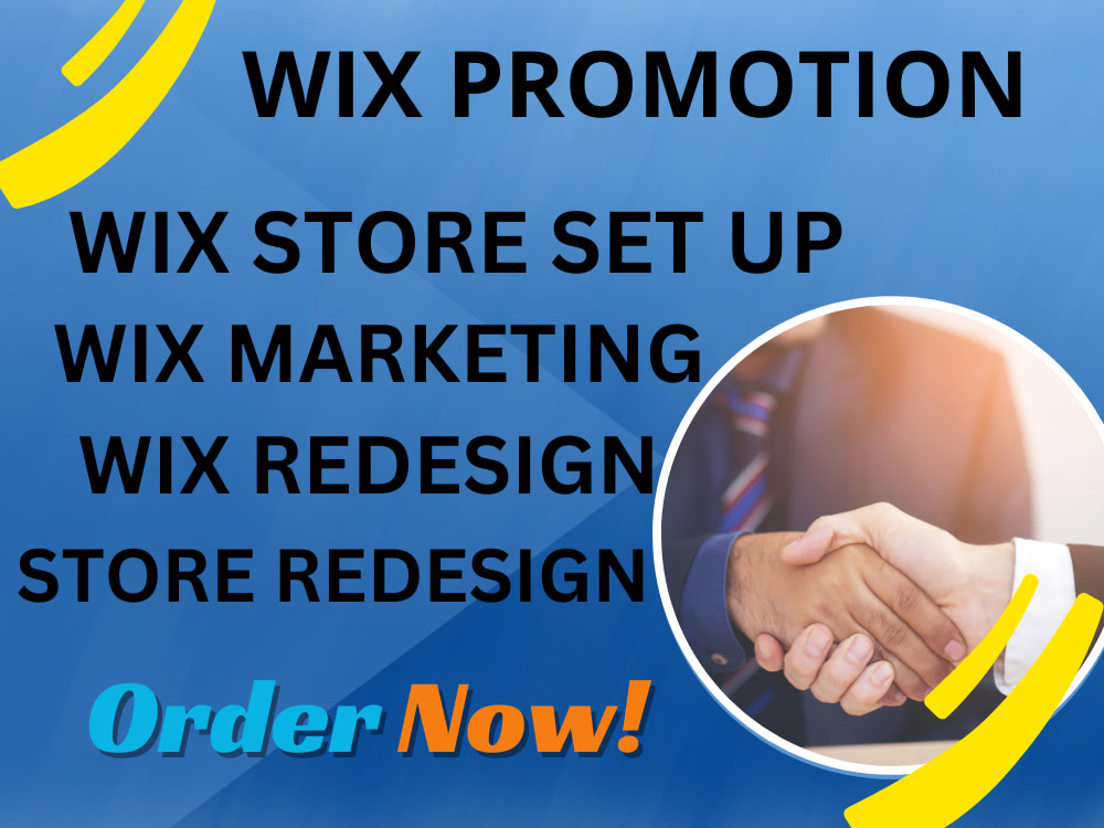 Wix promotion wix set up wix redesign wix design | Upwork